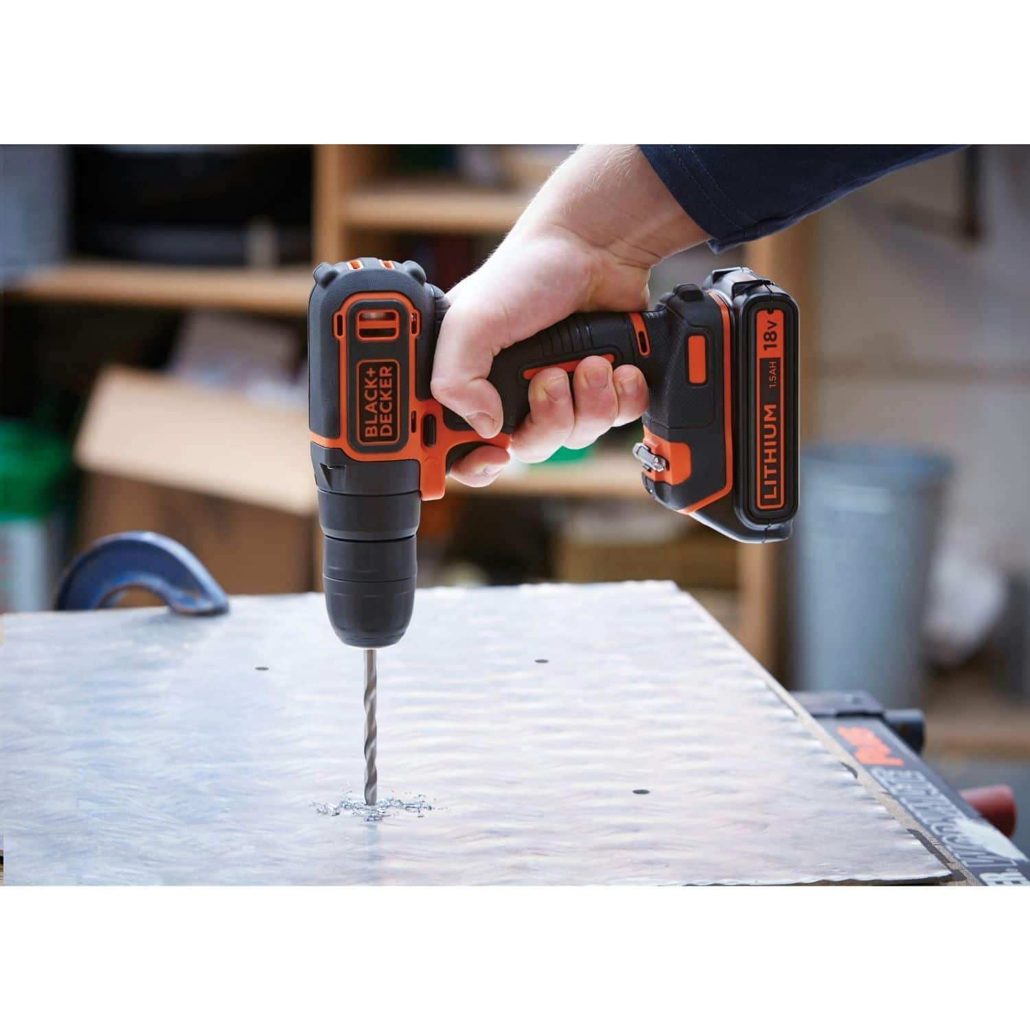 Buy Black Decker 18V 2 Speed Hammer Drill 2x1.5Ah Qantas Marketplace